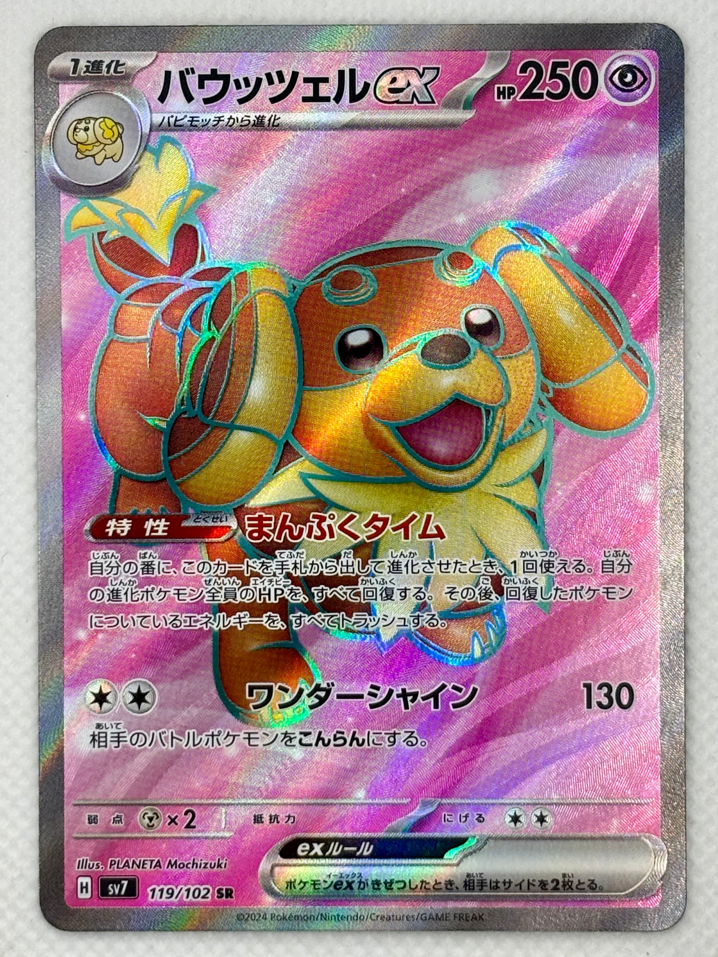 Pokémon Card Dachsbun ex - Stellar Miracle - Scarlet & Violet – Japan ...
